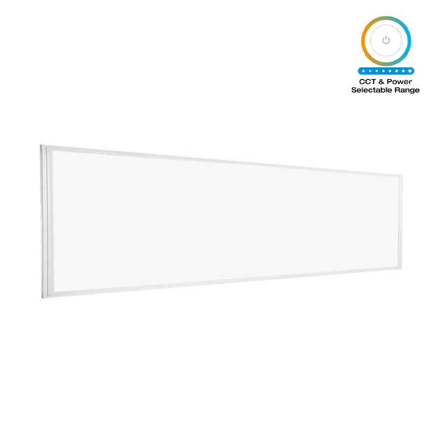 Contrila CCT & Power Tunable Edge-lit Panel Light 1 x 4|| IKIO